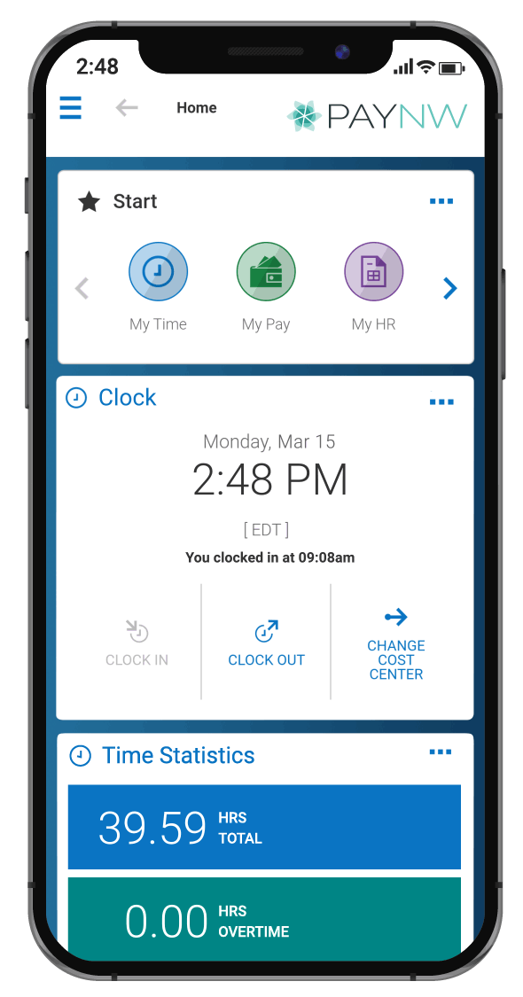 Time and Labor Solution | Cloud-Based HCM Platform | PayNW